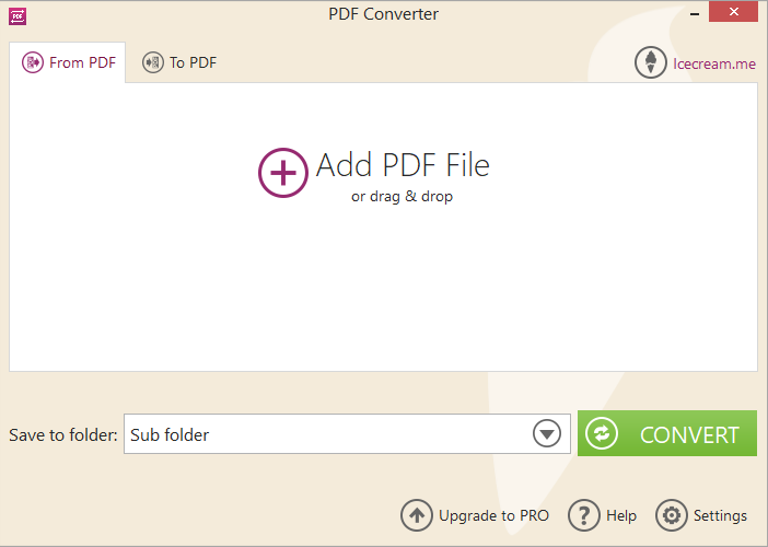 How to Convert PDF to DOC - Icecream Apps